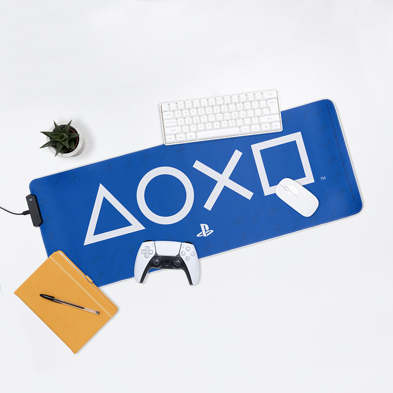 Playstation Light Up Desk Mat – WOWAOU